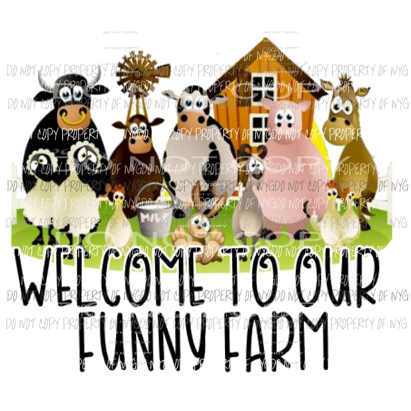 martodesigns - welcome to our funny farm animals farm