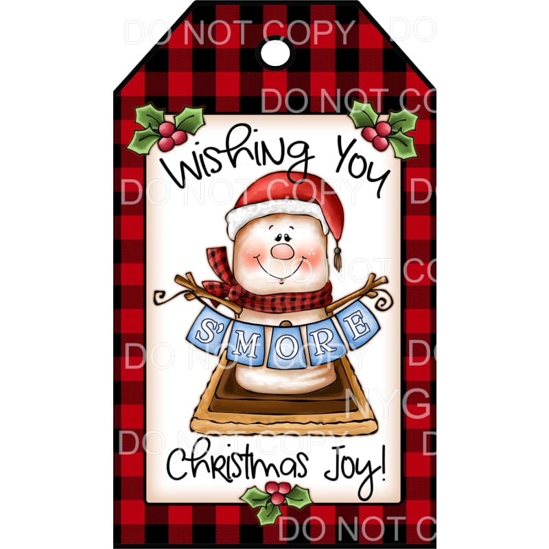 martodesigns - Wishing You Smore Christmas Joy Red Buffalo