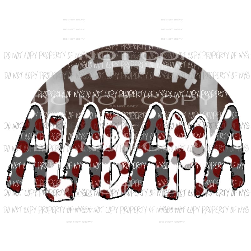 martodesigns - Alabama Football hand drawn 1 Sublimation