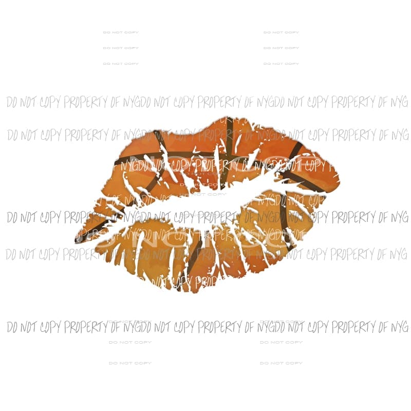 martodesigns - Basketball Lips Sublimation transfers