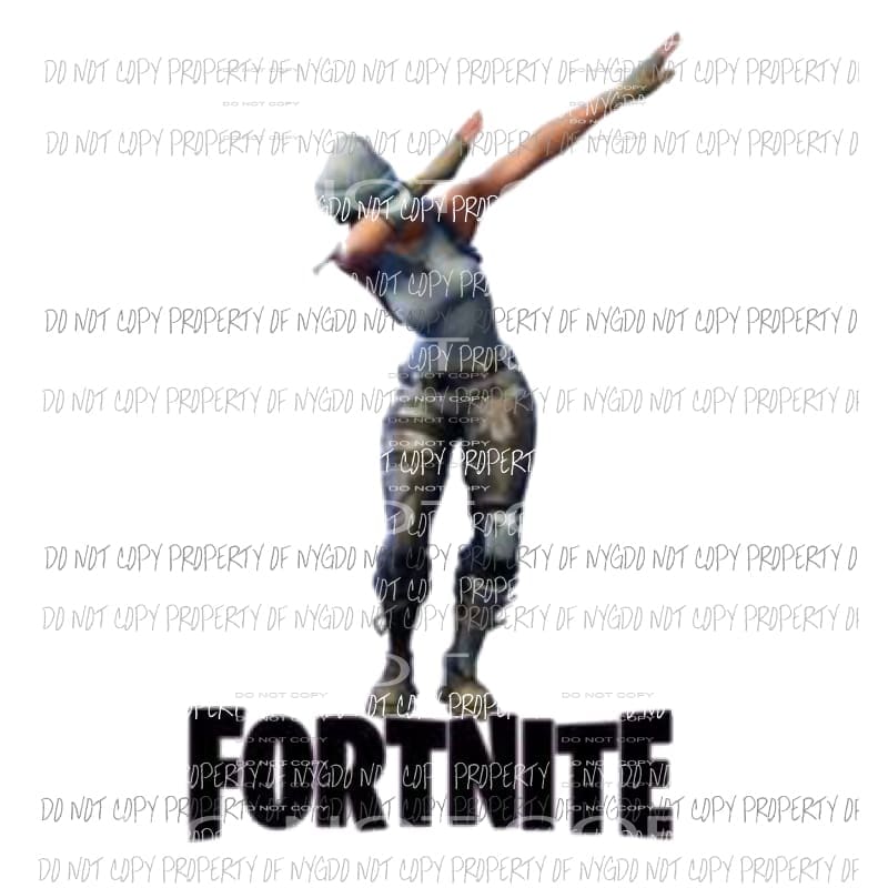 martodesigns - Dabbin fortnite 3 Sublimation transfers