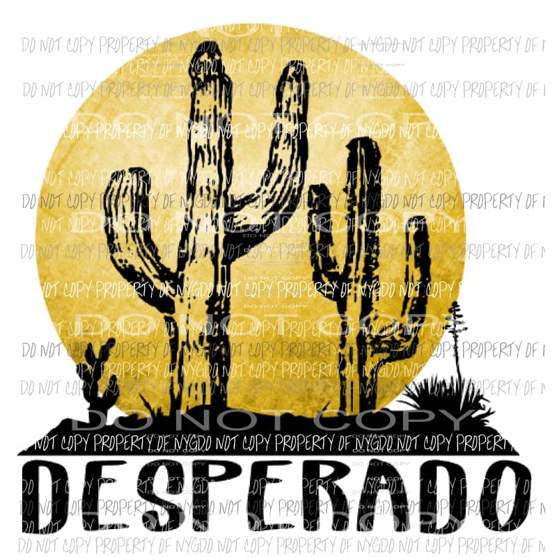 martodesigns - Desperado Cactus # 1 Sublimation transfers