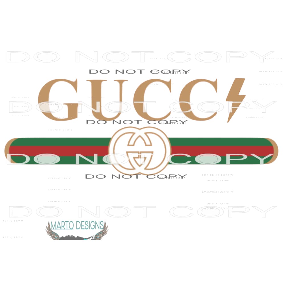 martodesigns - Gucci inspired # 7724 Sublimation transfers