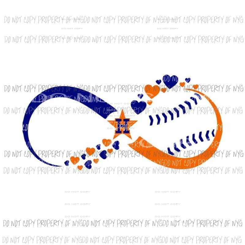 martodesigns - Houston Astros baseball infinity symbol Texas