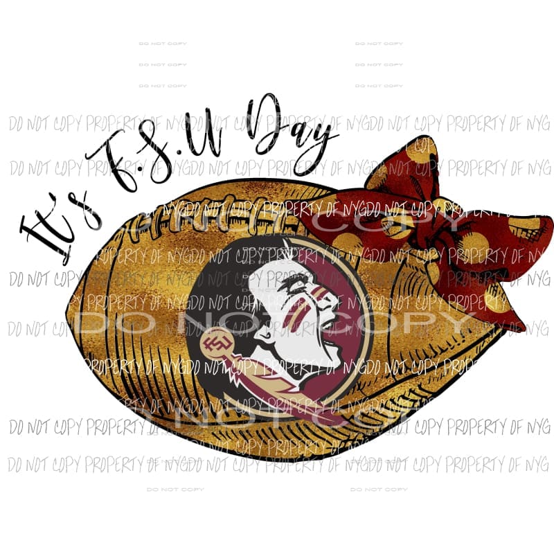 martodesigns - its fsu day Sublimation transfers