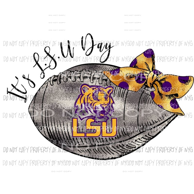 martodesigns - its lsu day Sublimation transfers