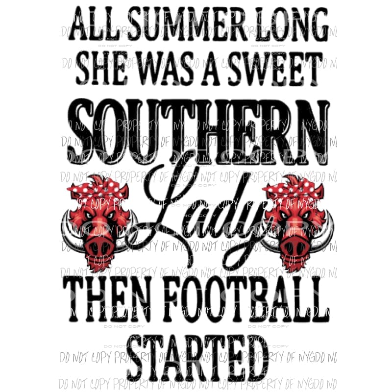 martodesigns - Razorbacks 3 Sublimation transfers