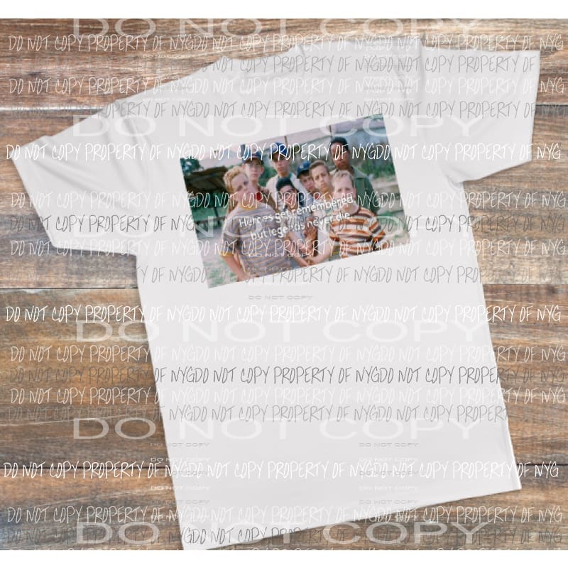martodesigns - Sandlot Baseball Heros Sublimation transfers