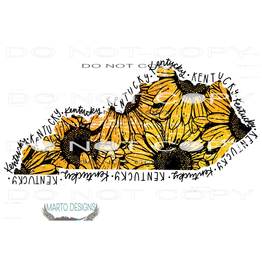 martodesigns - Sunflower State All states in drop down menu