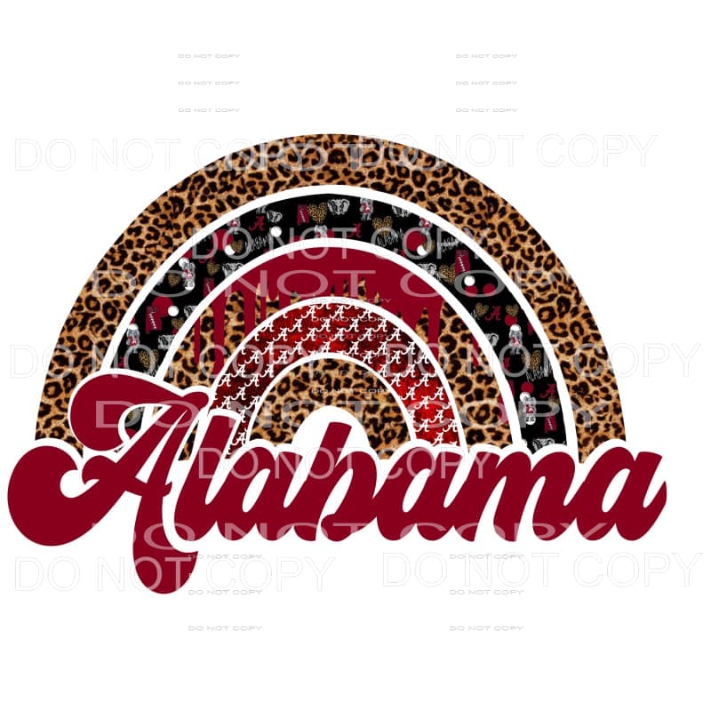 martodesigns - Alabama Rainbow roll tide Rainbow Sublimation