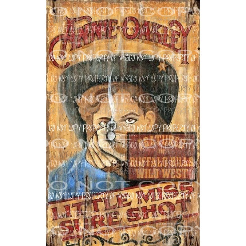 martodesigns - Annie Oakley Little Miss Sure Shot Buffalo