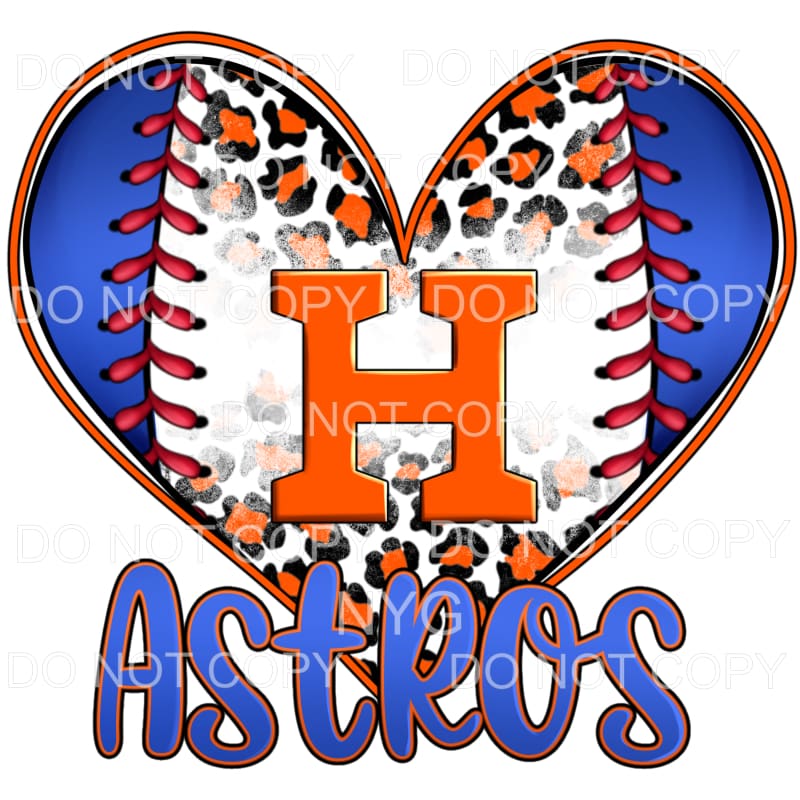 martodesigns - Astros # 3047 Sublimation transfers