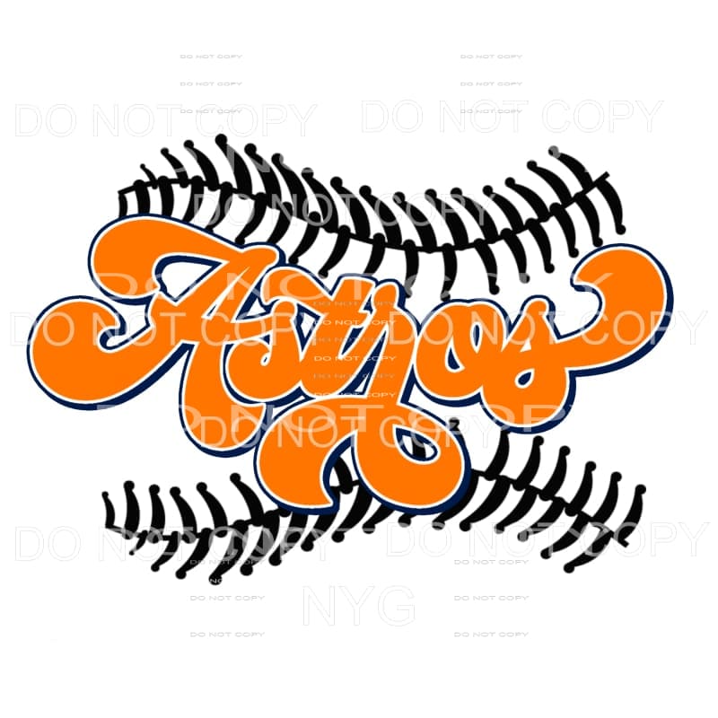 martodesigns - Astros Baseball Stitching Houston Sublimation