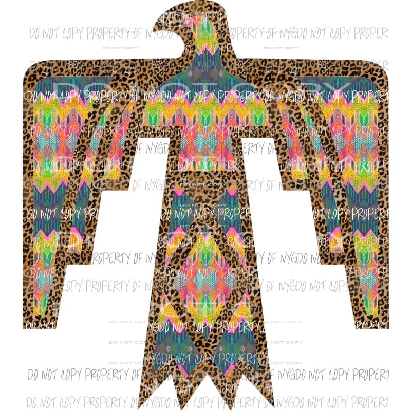 martodesigns - Aztec and Leopard Thunderbird Sublimation