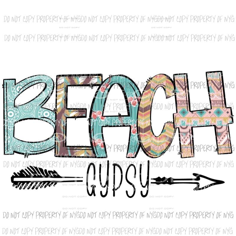 martodesigns - Beach Gypsy Sublimation transfers