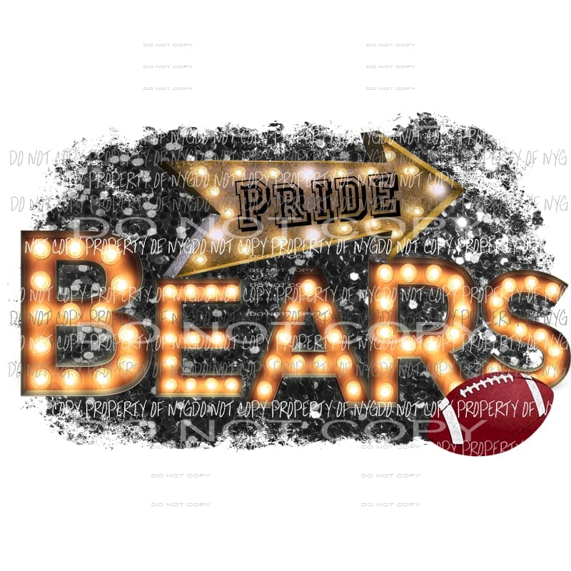 martodesigns - Bears Pride football Lights Sublimation