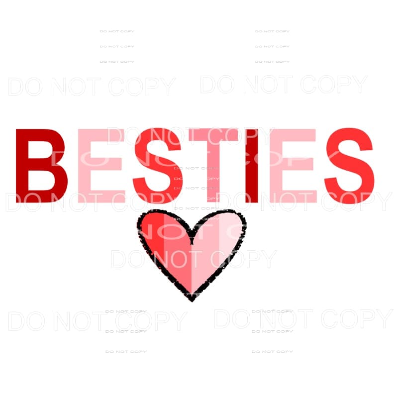 martodesigns - BESTIES # 2 Sublimation transfers