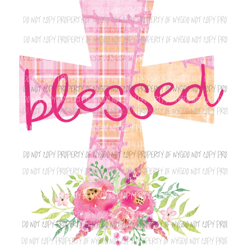 martodesigns - Blessed cross 4 Sublimation transfers