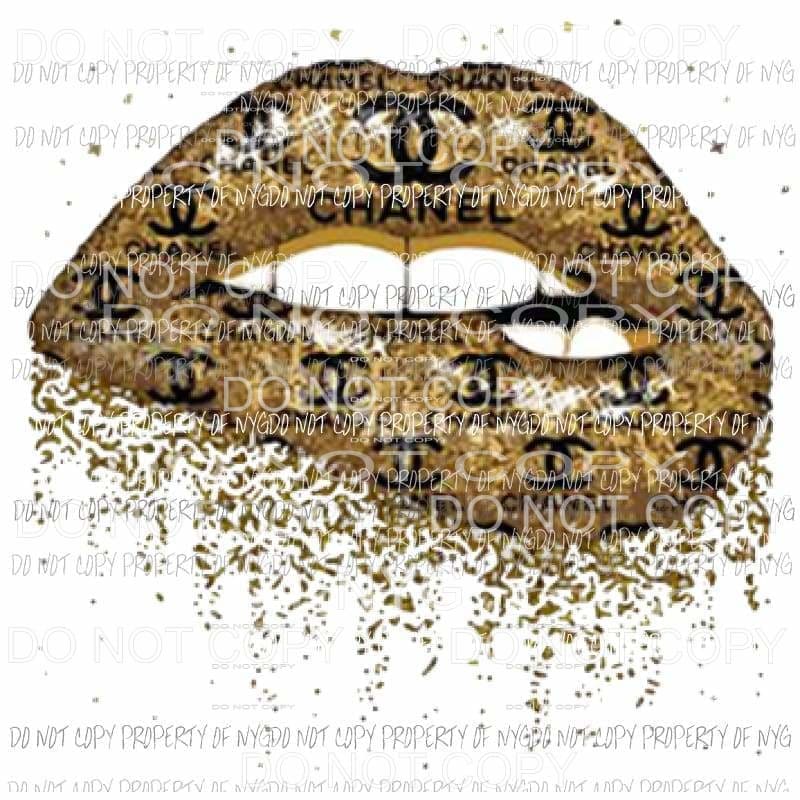 martodesigns - Chanel Lips Sublimation transfers