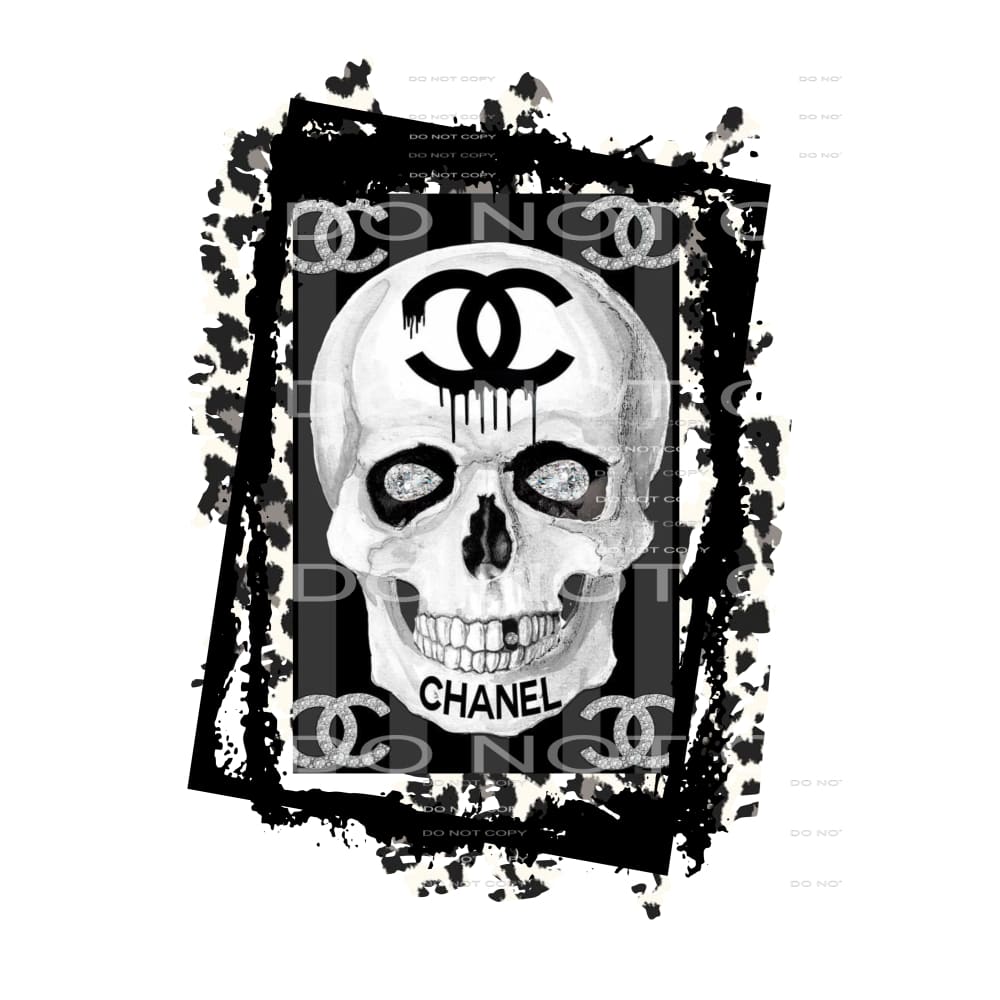 martodesigns - chanel skull 1 Sublimation transfers