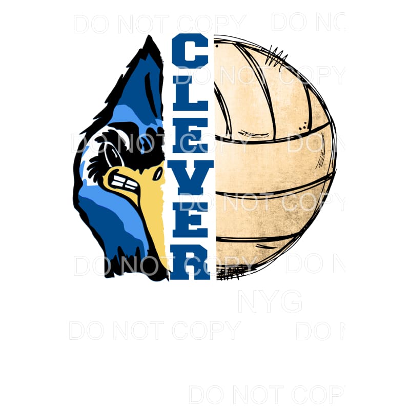 martodesigns - Clever BLUEJAYS Volleyball # 2 Sublimation