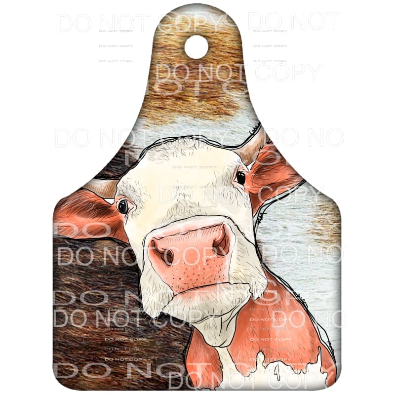 martodesigns - Cow Tag Cowhide #3 Sublimation transfers