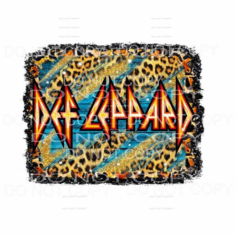 martodesigns - Def Leppard #4 Sublimation transfers