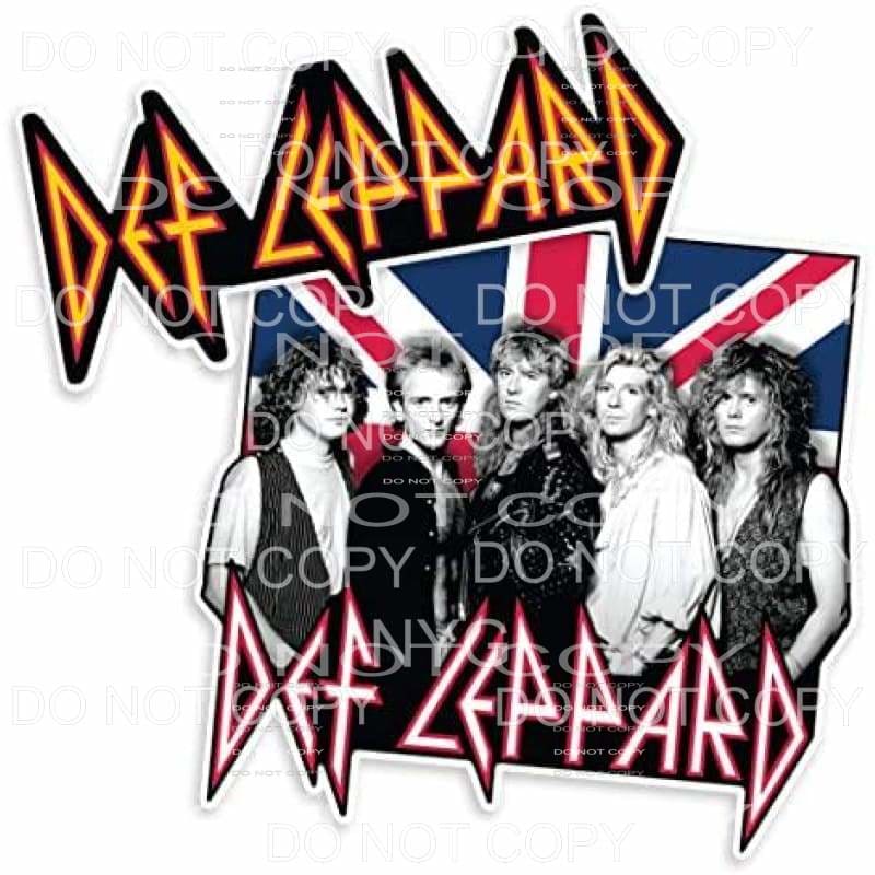 martodesigns - Def Leppard # 570 Sublimation transfers