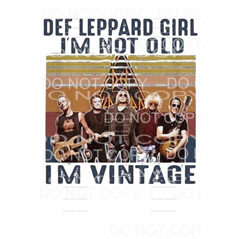 martodesigns - Def Leppard Girl # 567 Sublimation transfers