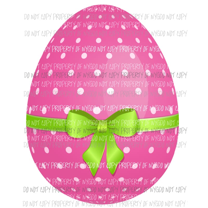 martodesigns - Easter Egg Pink Sublimation transfers