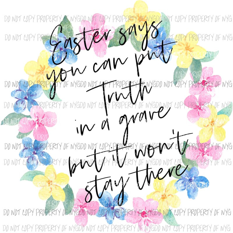 martodesigns - easter garland Sublimation transfers