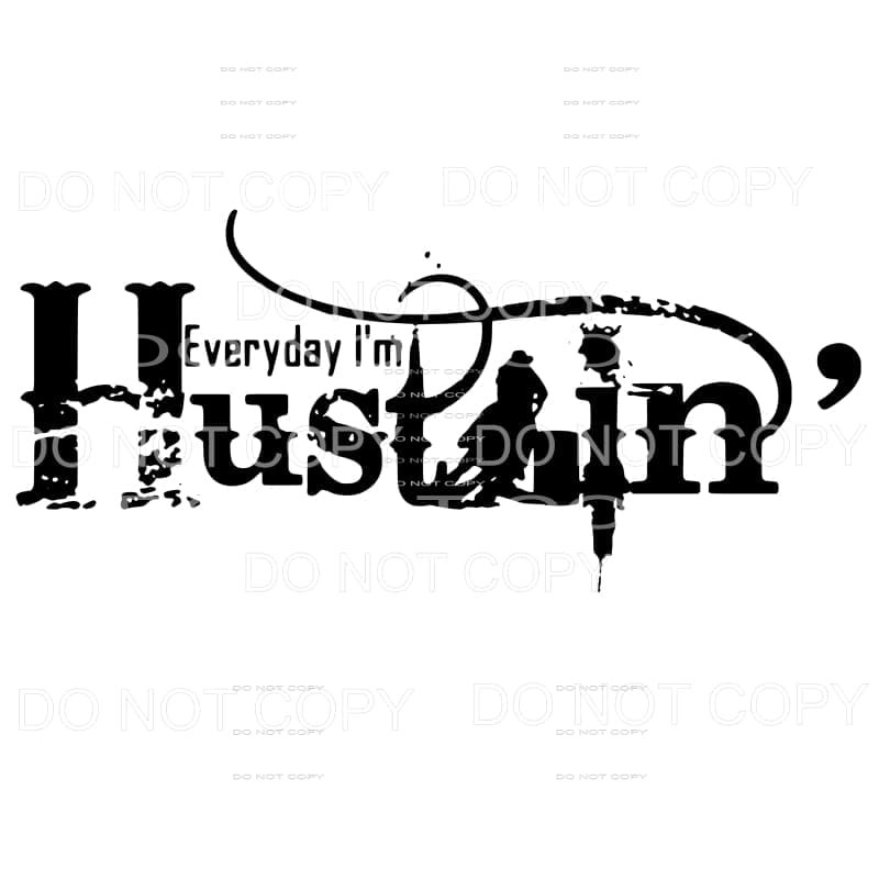 martodesigns - Every Day I’m Hustlin Cowboy Horse