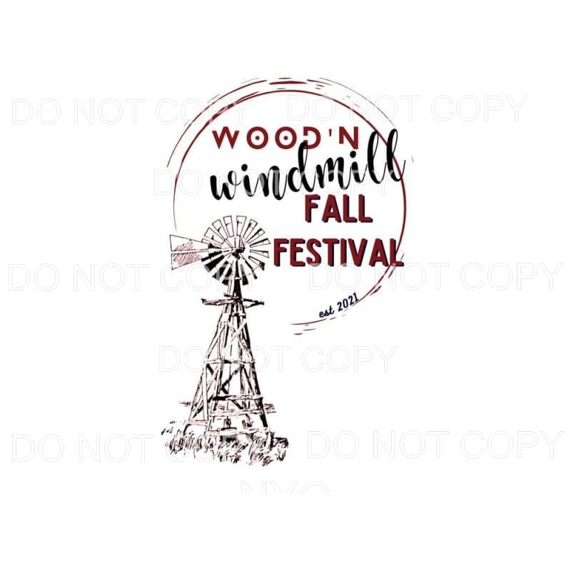 martodesigns - Fall Festival wood and windmill Sublimation