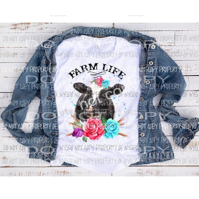 martodesigns - Farm Life Cow Sublimation transfers