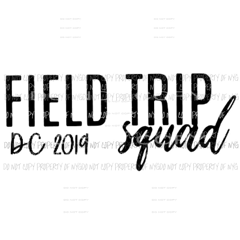 martodesigns - Field Trip Custom DC 2019 Sublimation