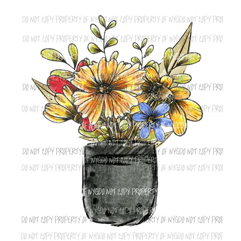 martodesigns - Flower Arrangement #2 Sublimation transfers