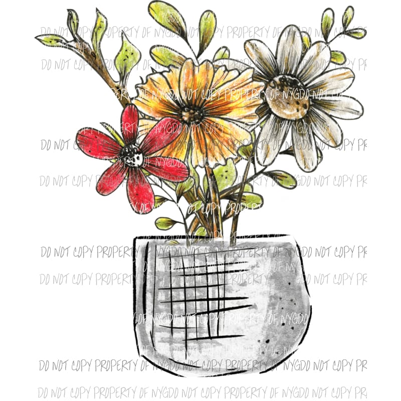 martodesigns - Flower Arrangement #4 Sublimation transfers