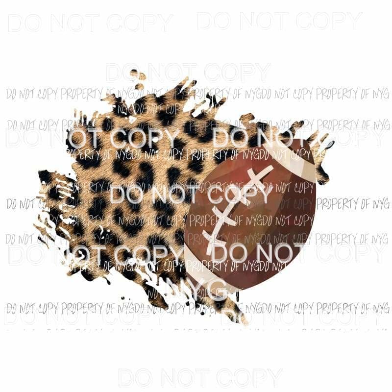 martodesigns - Football leopard background Sublimation