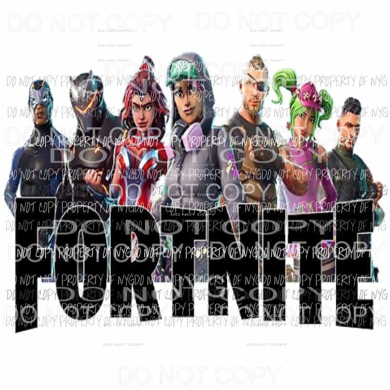 martodesigns - Fortnite # 6 Sublimation transfers
