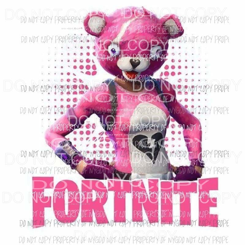 martodesigns - Fortnite Bear Sublimation transfers
