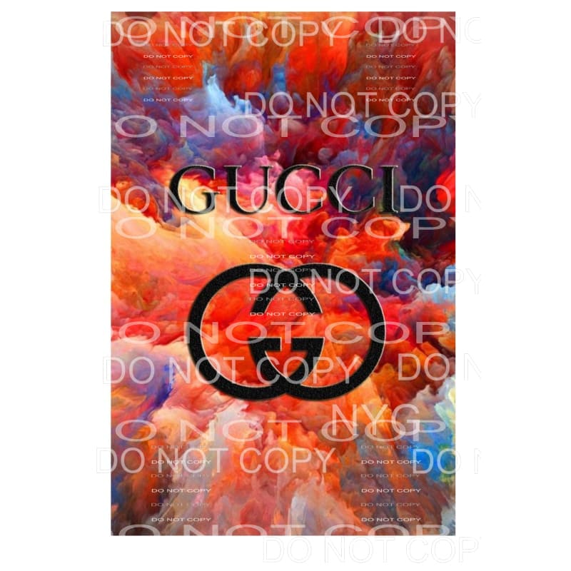 martodesigns - Gucci Background Sheet #3 Sublimation