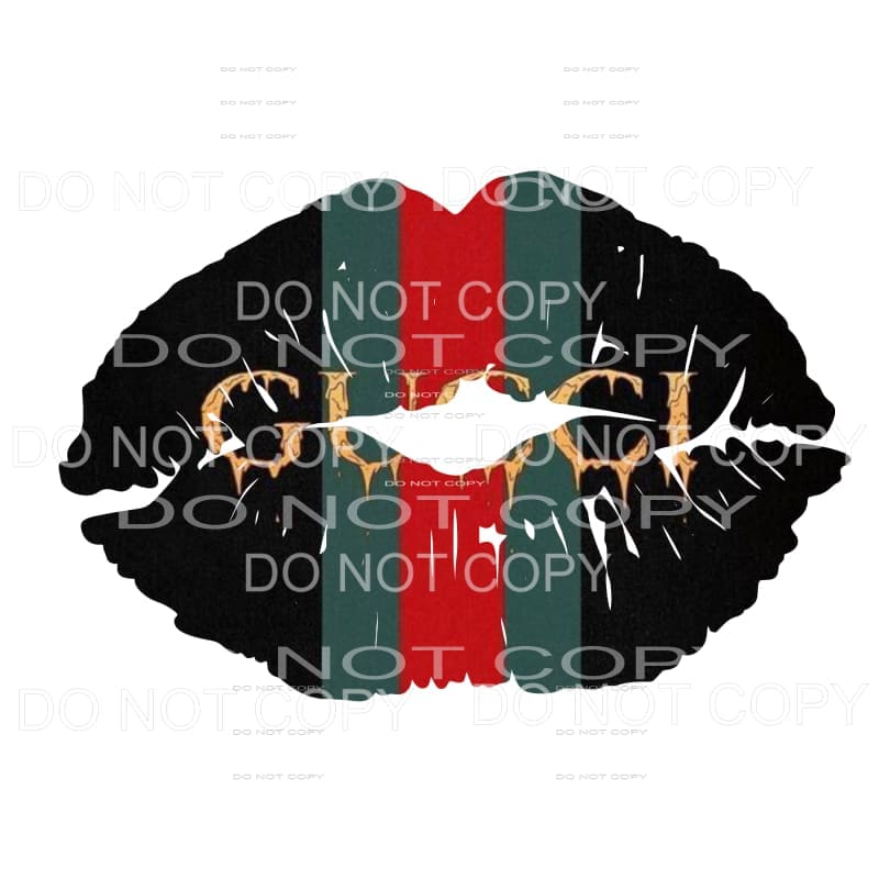 martodesigns - GUCCI LIPS # 14 Sublimation transfers