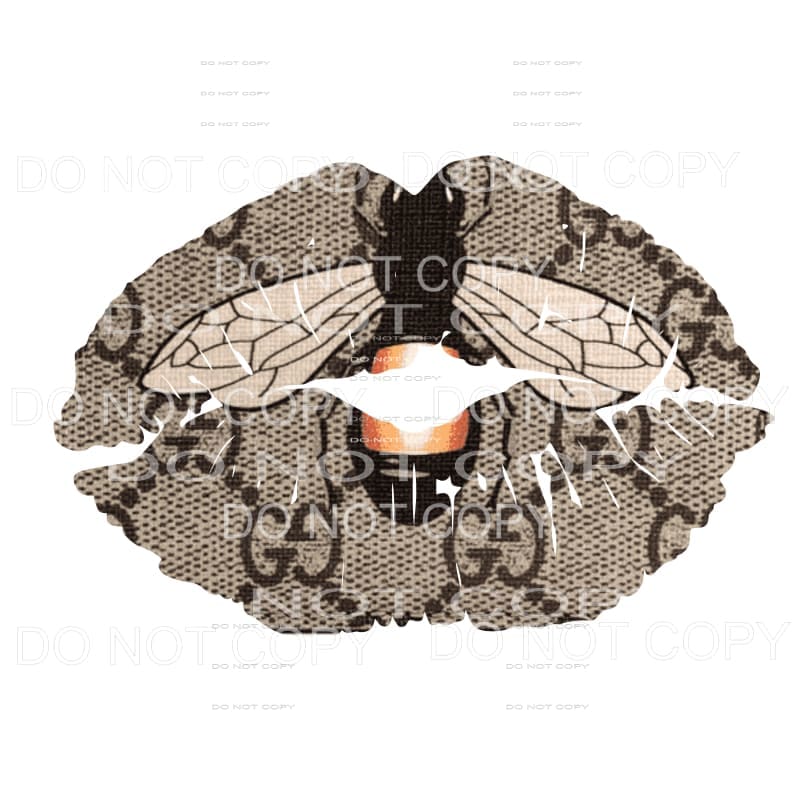 martodesigns - Gucci Lips #16 Sublimation transfers