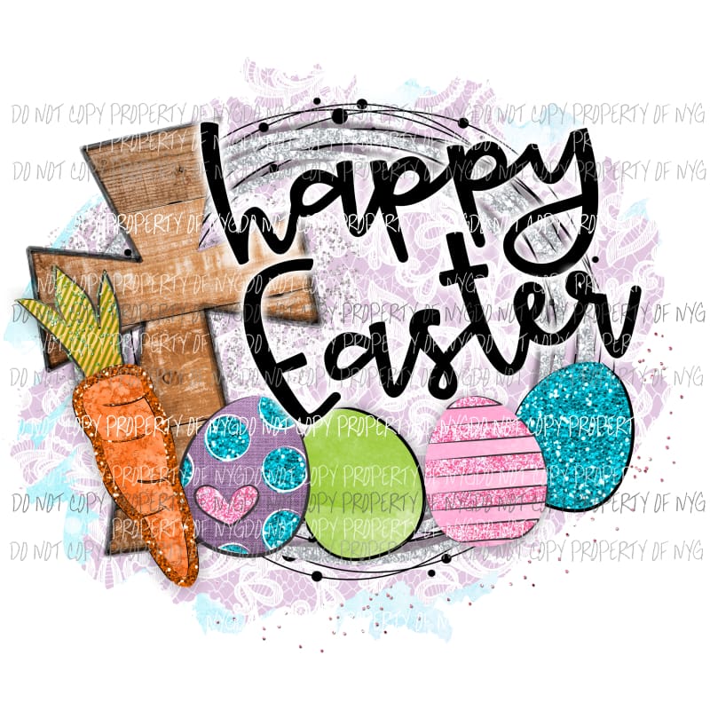 martodesigns - Happy Easter # 3 Sublimation transfers Easter