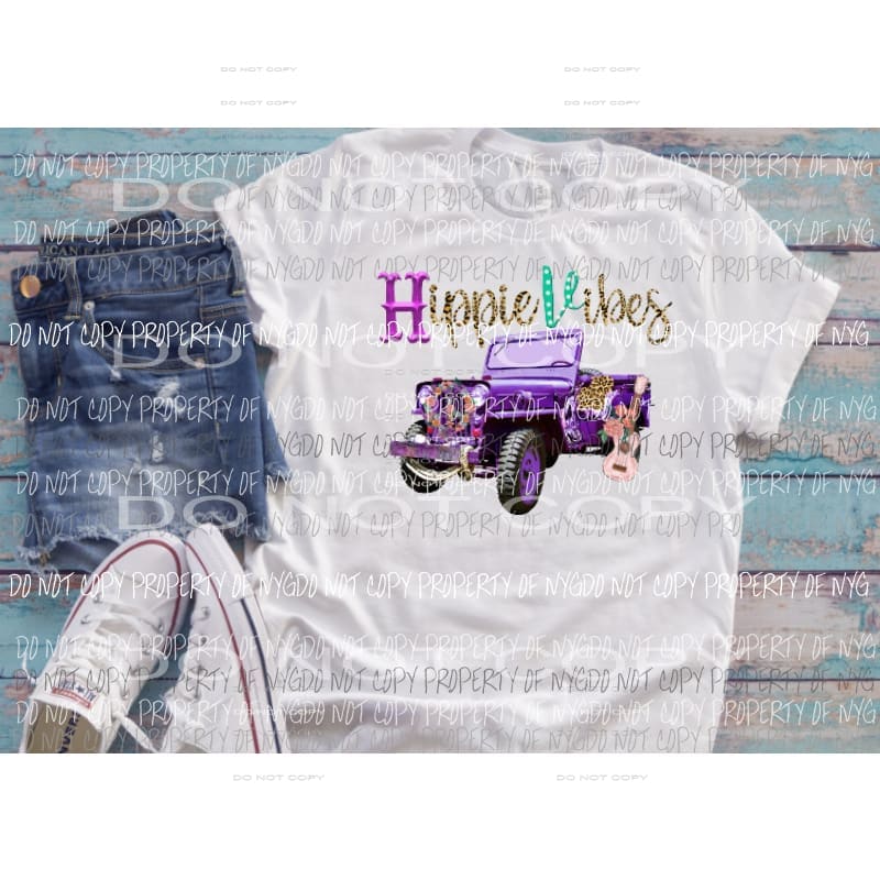 martodesigns - Hippie vibes jeep Sublimation transfers