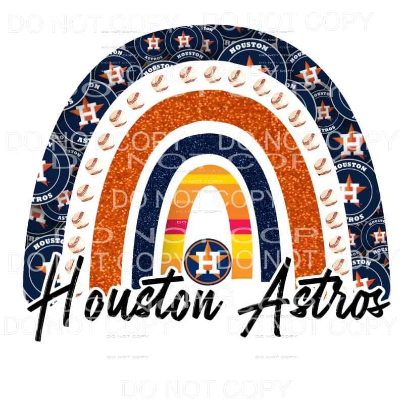 martodesigns - Houston Astros Rainbow # 712 Sublimation
