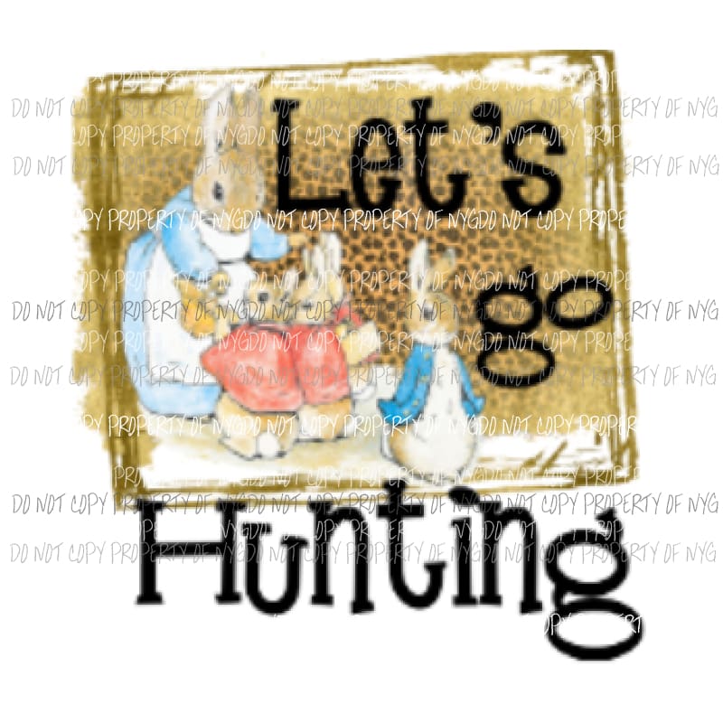 martodesigns - lets go hunting 2 Sublimation transfers