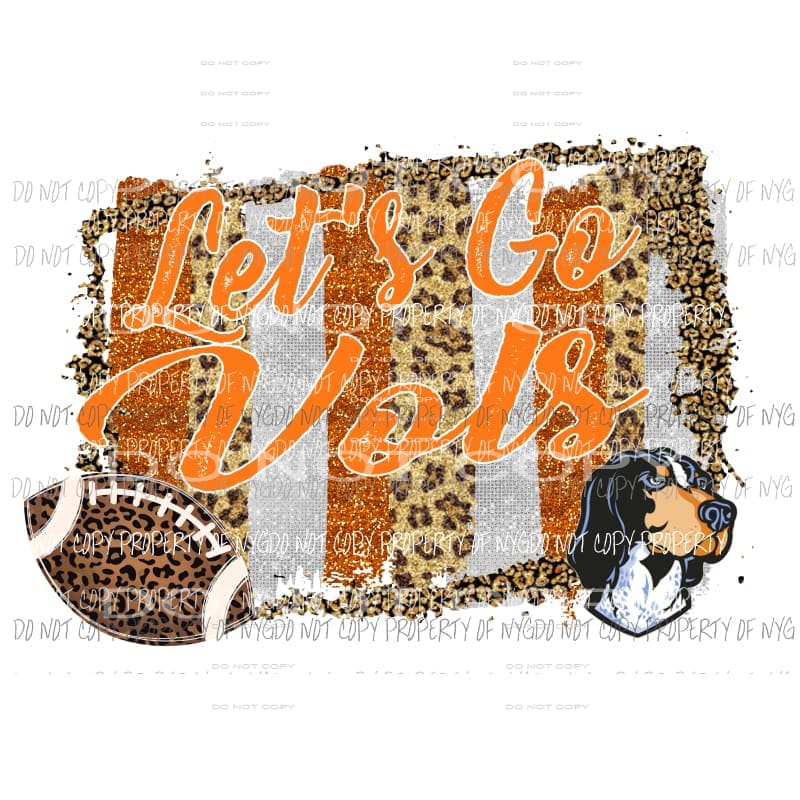 martodesigns - Lets Go Vols Tennessee Sublimation transfers