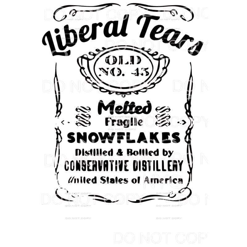 martodesigns - Liberal Tears Sublimation transfers