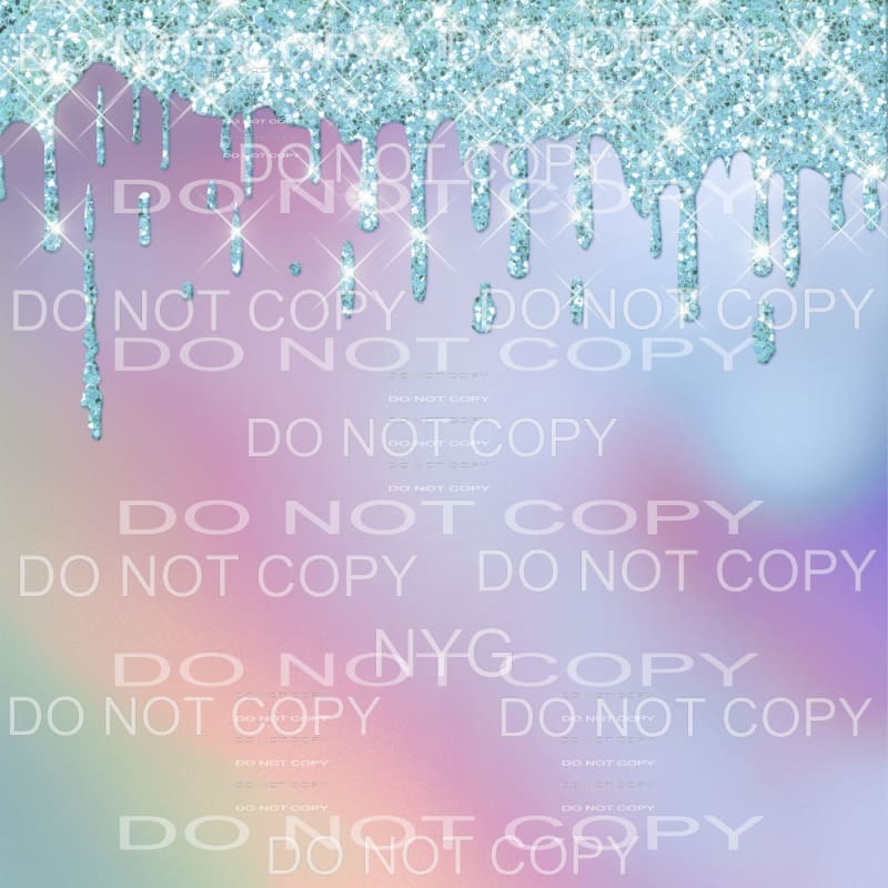 martodesigns - Light Blue Drip Pastel Color Gradient Sheet